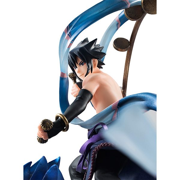 Naruto Uzumaki Fujin e Sasuke Uchiha Raijin Set GEM MegaHouse